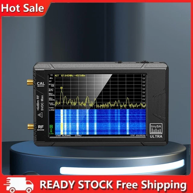 HANDHELD SPECTRUM ANALYZER 100kHz-350MHz Signal Generator(for TinySA ...