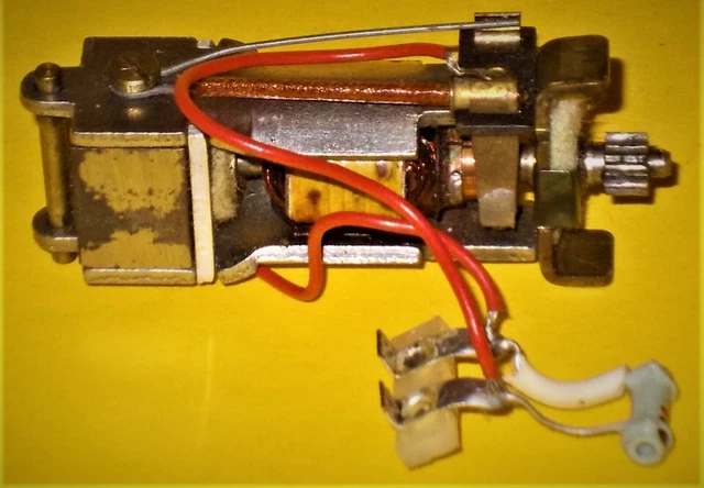 TRIANG / SCALEXTRIC Original RX Motor and Wiring Harness Loop Braid £21 ...