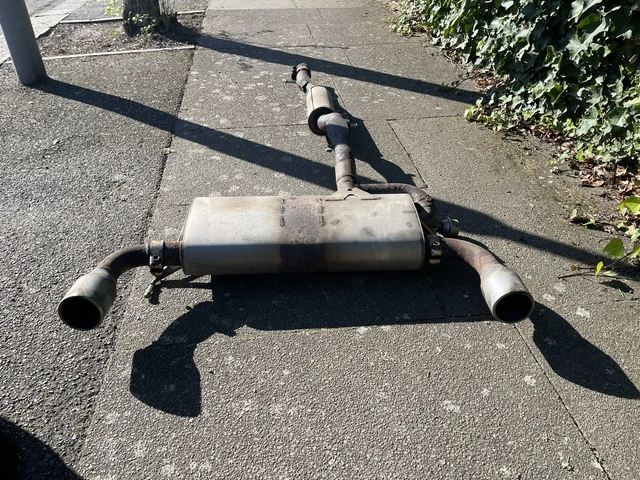 ORIGINAL VOLKSWAGEN GOLF MK4 R32 Cat Back Exhaust System Complete EUR ...