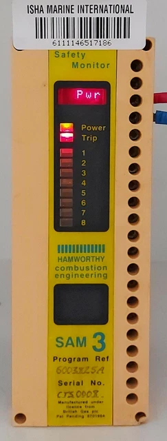 HAMWORTHY COMBUSTION SAM 3 Safety Monitor 8701964 Maritime £138.43 ...