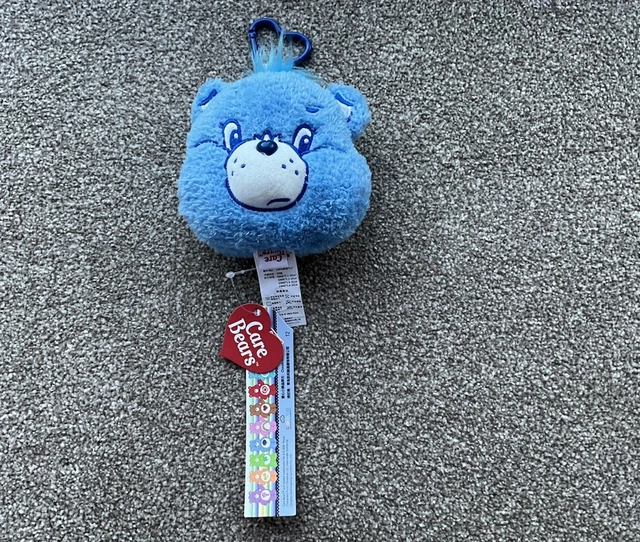 LICENSED CARE BEST. Plush Grumpy Bear Purse With A Carabena Charm Clip ...