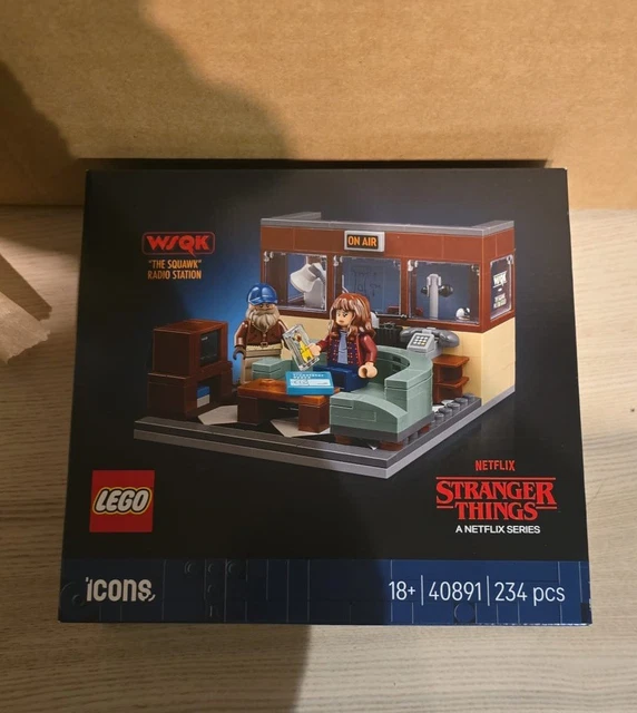 LEGO STRANGER THINGS “The Squawk” WSQK Radio Station 40891 - Brand New ...