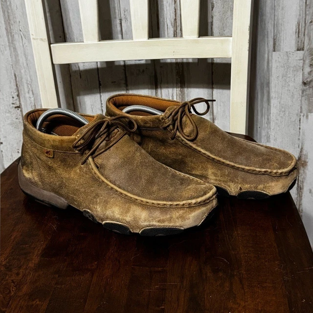 TWISTED X CHUKKA Driving Moc 9.5 £34.98 - PicClick UK