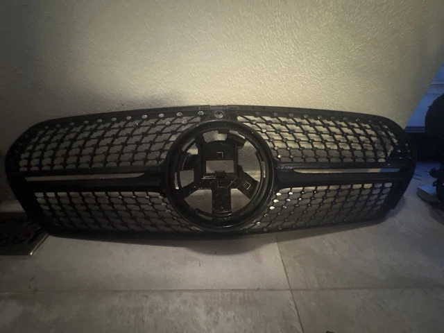 GENUINE MERCEDES GLE W167 Amg Front Bumper Radiator Grille 2019-2023 ...