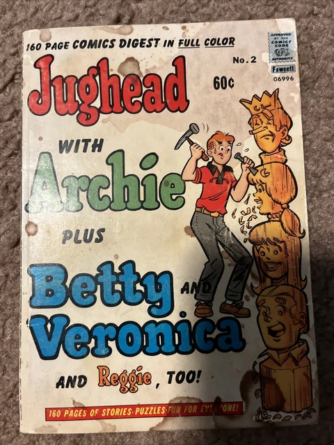 JUGHEAD WITH ARCHIE Plus Betty & Veronica & Reggie Too #2 Archie Comics ...