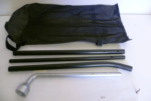LAND ROVER DEFENDER Wheel Brace & Hydraulic Jack Handle Kit. Genuine Lr ...