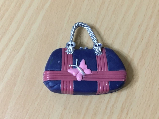 BARBIE MY SCENE Growing Up Glam Kennedy Doll Blue Mauve Bag Purse ...
