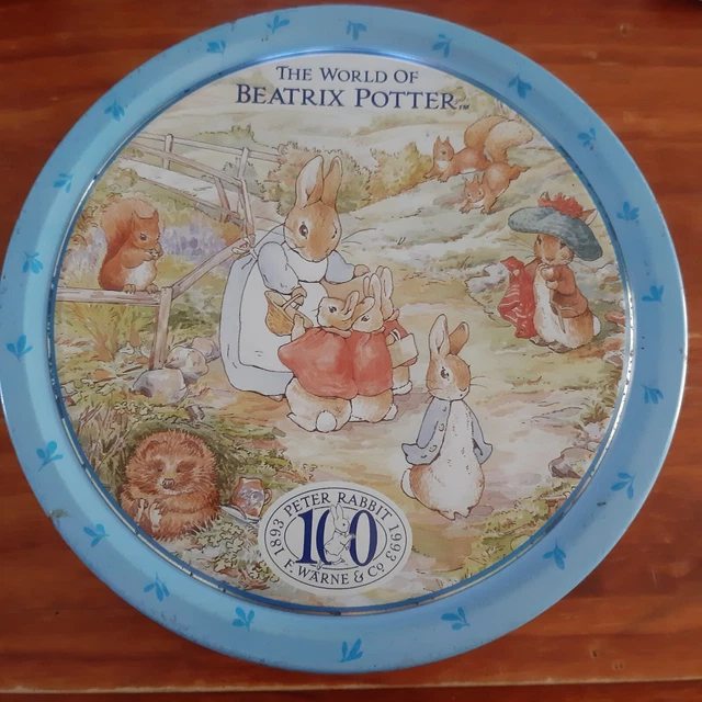 BEATRIX POTTER TIN 100 Years. World Of Beatrix Potter. $15.00 - PicClick AU