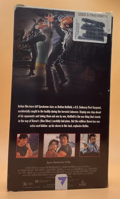 DEADLY OUTBREAK VHS 1995 Jeff Speakman **Buy 2 Get 1 Free** £7.30 ...