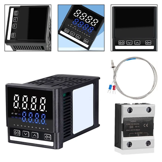 K TYP SENSOR und PID Regler System für Heizanwendungen bei 220V EUR 31 ...