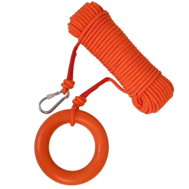 LIFE SAVING ROPE Floating Throwing Line 30M Professional Reflective ...