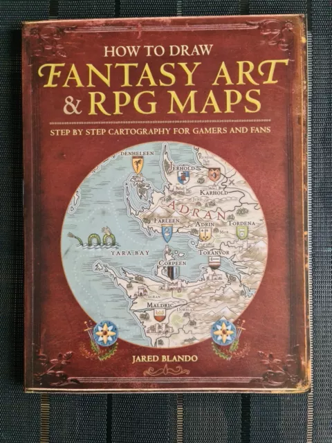HOW TO DRAW Fantasy Art and RPG Maps: Step by Step Cartography for ...