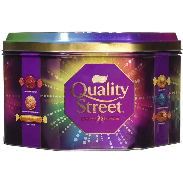 NESTLE QUALITY STREET Individually Wrapped Milk Dark Chocolate Toffee ...
