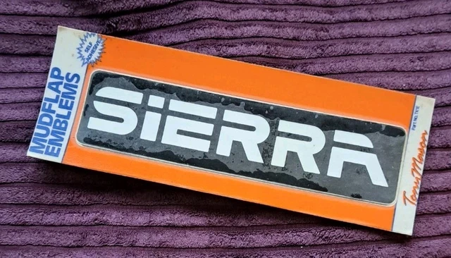 FORD SIERRA MUD Flap Stickers Tony Mason Mk1 Mk2 RS Cosworth XR4i XR4x4 ...