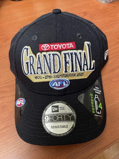 2025 AFL GRAND Final MCG Hat Cap Premiers Geelong V Brisbane New Era 27 ...