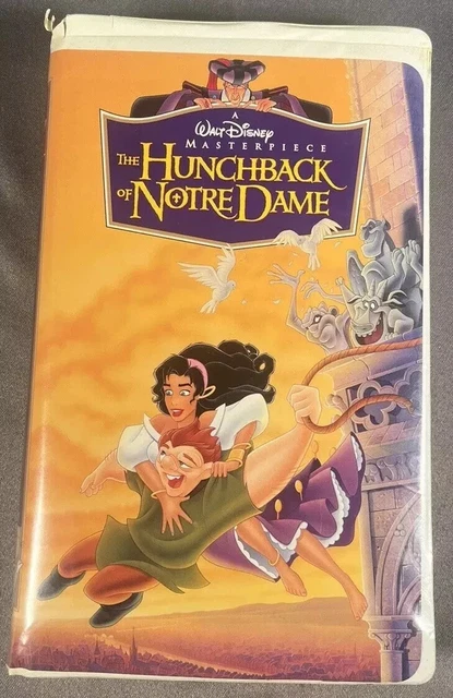 WALT DISNEY’S THE Hunchback of Notre Dame (VHS, 1996) Good Condition ...