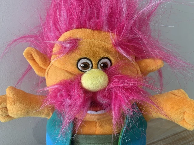 RARE KING PEPPY Trolls Movie Dreamworks 11” Plush Soft Toy 2018 £25.99 ...