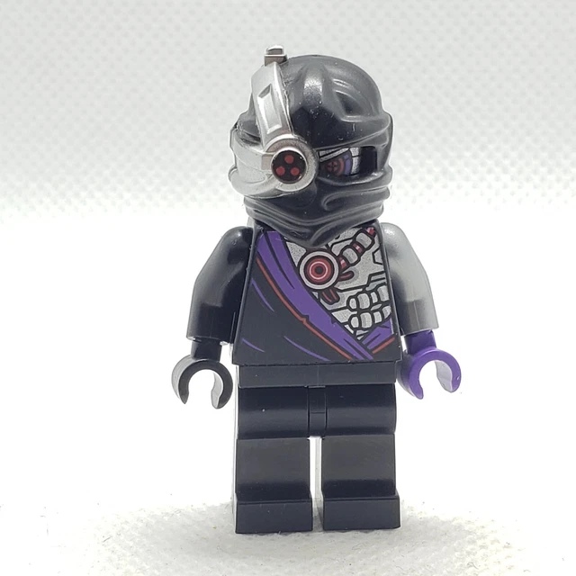 LEGO MINIFIGURE NINJAGO Nindroid Warrior Dual Sided Head Legacy njo577 ...