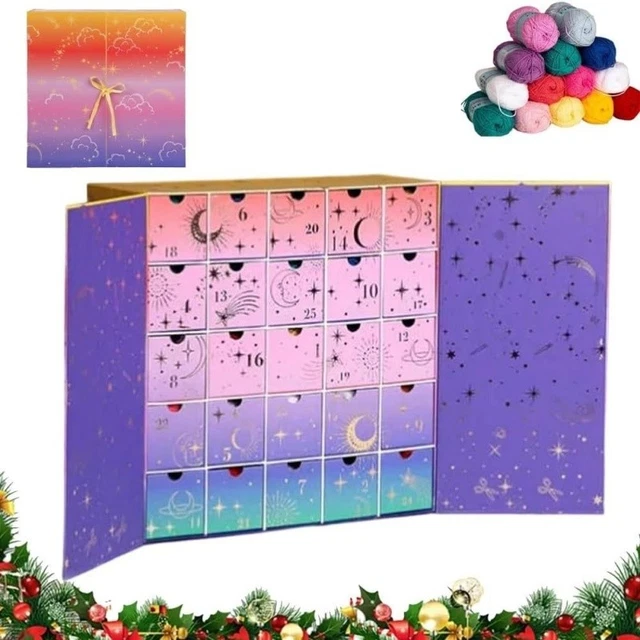 CROCHET SOCIETY ADVENT Calendar 2025 - 25 Days Yarn Christmas Countdown ...