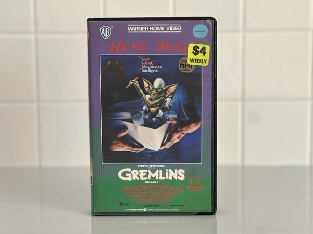 GREMLINS (1985) VHS Horror Comedy Big Box Warner Home Video £59.39 ...