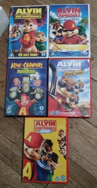 ALVIN AND THE Chipmunks DVD Bundle £4.90 - PicClick UK