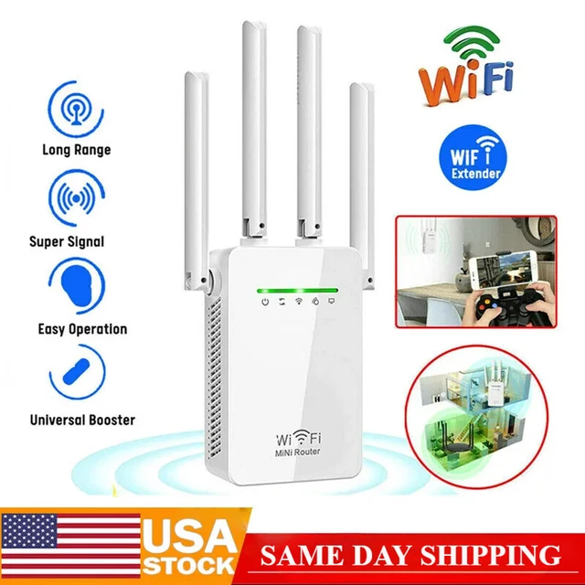 WIFI RANGE EXTENDER Repeater Wireless Amplifier Router Signal Booster ...