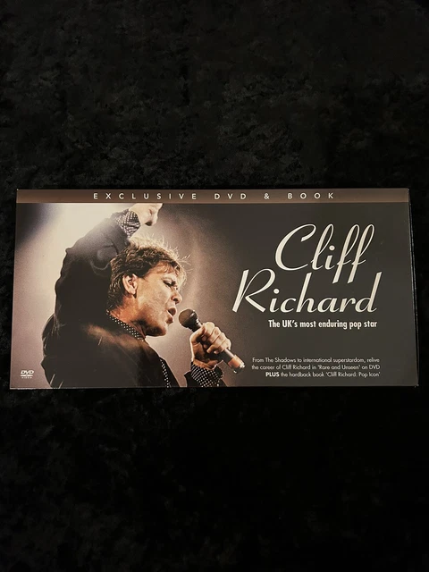 NEW CLIFF RICHARD Exclusive DVD & Book Collector’s Set 2012 £35.00 ...