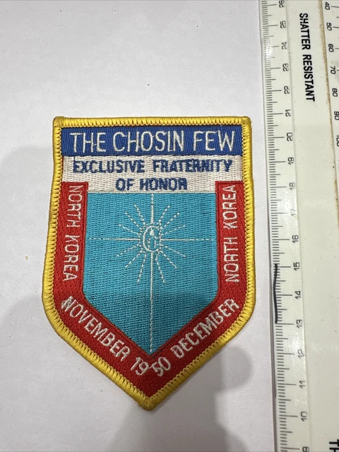 KOREA WAR US 1950 Patch Chosen Few Fraternity £10.00 - PicClick UK