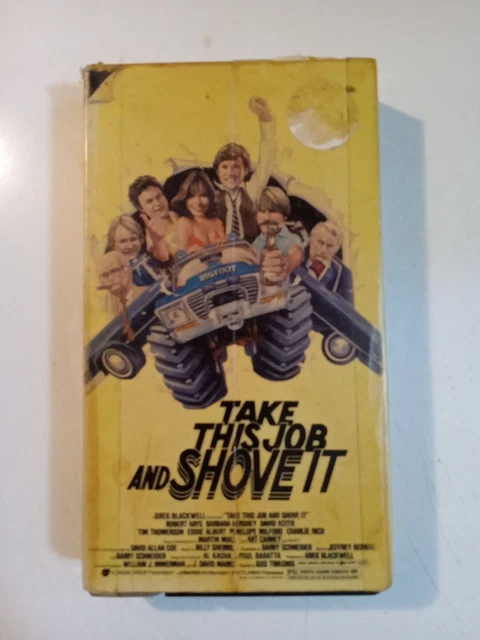 TAKE THIS JOB And Shove It VHS Magnetic Video 1981 Rare! £30.22 ...