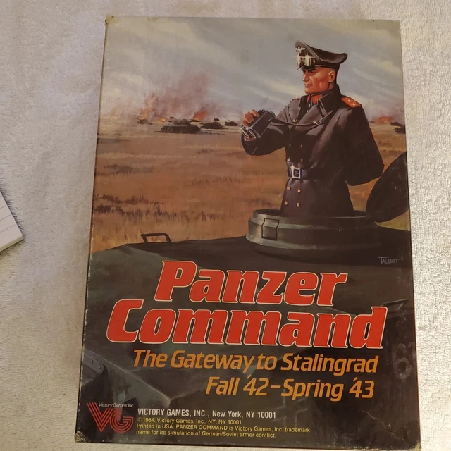 1984, PANZER COMMAND Game, Victory Games, Complete, Unused, Unpunched ...