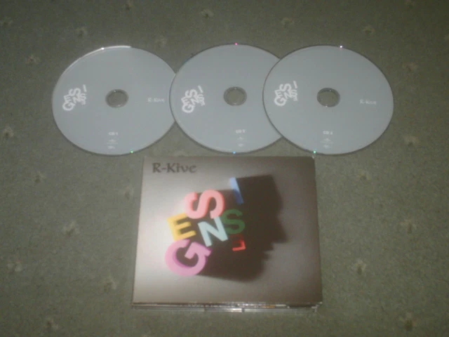 GENESIS-R-KIVE-3CDS-PETER GABRIEL/MIKE RUTHERFORD/PHIL Collins/Steve ...