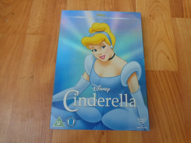 DISNEY CLASSICS NUMBER 12 Cinderella Dvd Limited Edition O Ring Sleeve ...