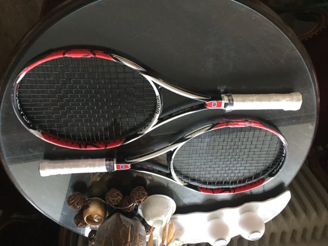 2X WILSON RF Pro Staff Six One KFactor 95 ncode Tennisschläger Racket ...