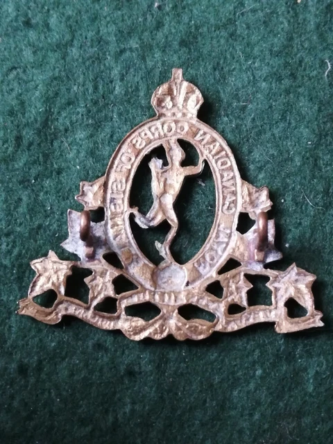 WW2 ROYAL CANADIAN Corps Of Signals Cap Badge. £12.50 - PicClick UK