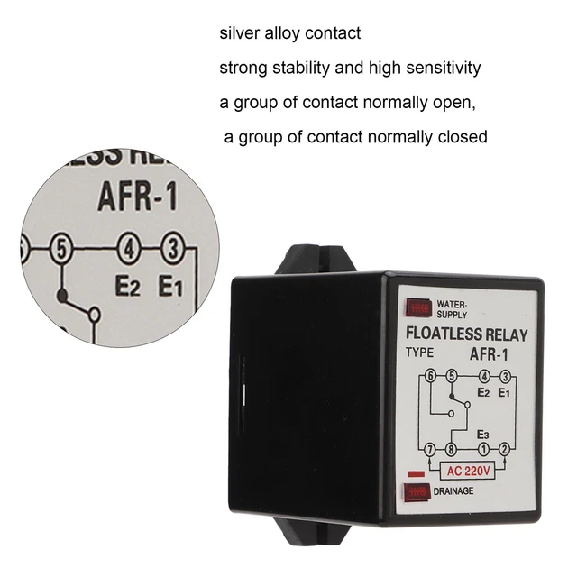 Floatless Level Switch Liquid Level Control Relay Automatic Water Level Co Tdm £11 99 Picclick Uk