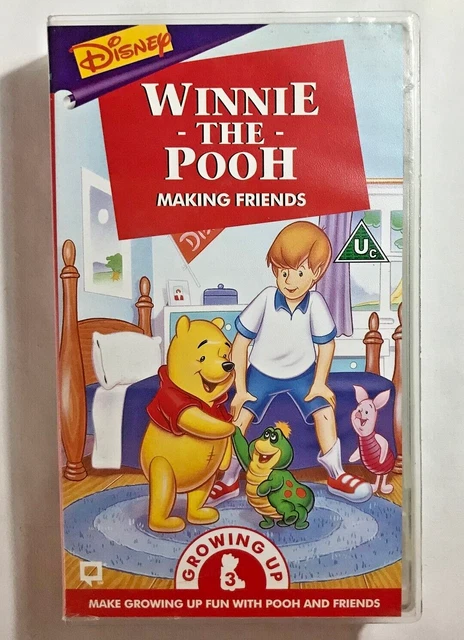 WINNIE THE POOH - Making Friends Disney VHS Video - Growing Up 3 £8.95 ...