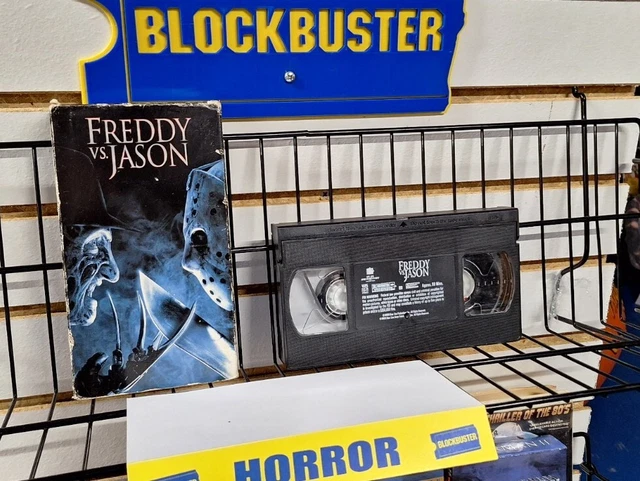 USED FREDDY VS Jason VHS VCR Tape Horror Slasher £18.62 - PicClick UK