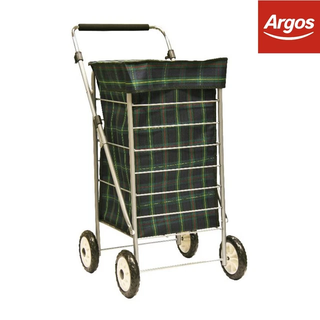 SABICHI 4 WHEEL Shopping Trolley. From the Official Argos Shop on ebay ...