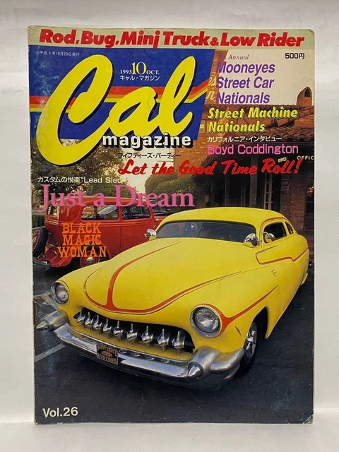 CAL MAGAZINE 1993 10OCT Vol.26 Just a Dream Lead Sled MOONEYES £27.15 ...
