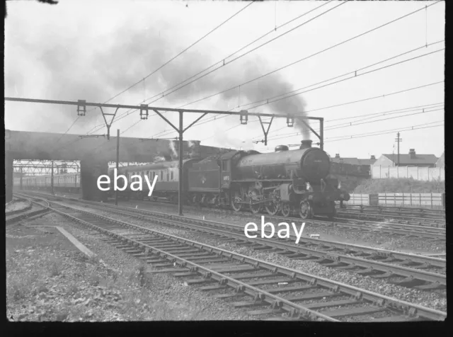 ORIGINAL LARGER NEGATIVE OF BR LNER STEAM LOCO 61183 at SHEFFIELD on 23 ...
