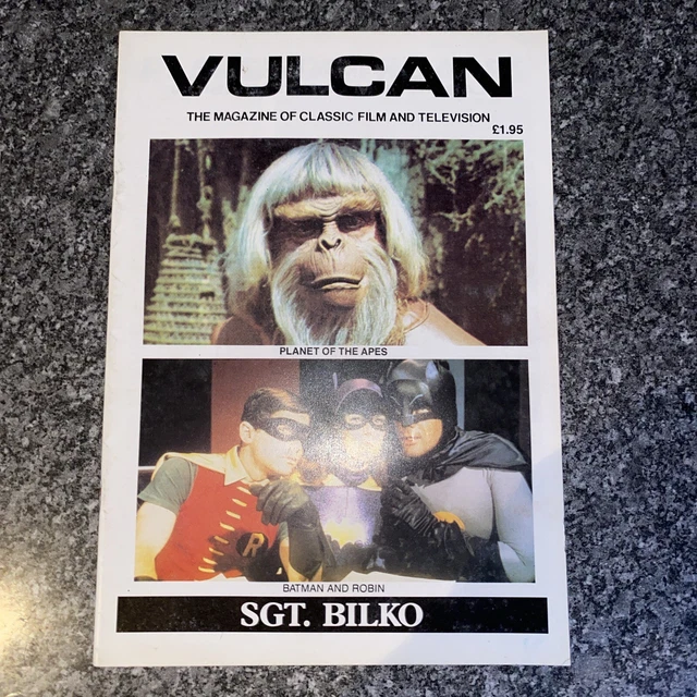 VINTAGE VULCAN MAGAZINE - Magazine of Classic Film & Television VOLUME ...