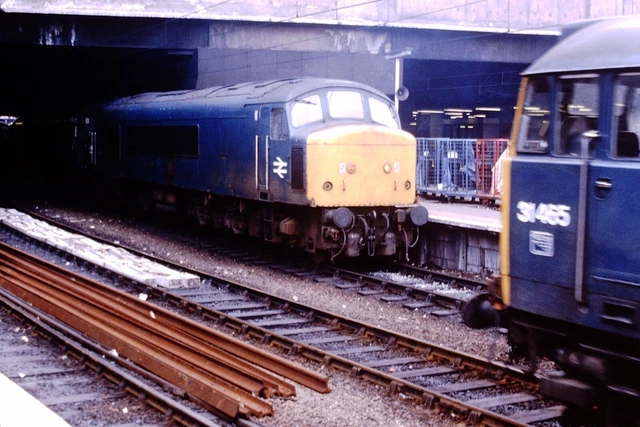 1985 BRITISH RAIL BR Diesel Loco 31465 Railway Slide Ref 2858 £2.50 ...