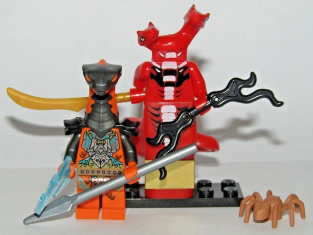 LEGO BOA DESTRUCTOR Limited Edition ninjago w/ spider + Red Serpentine ...