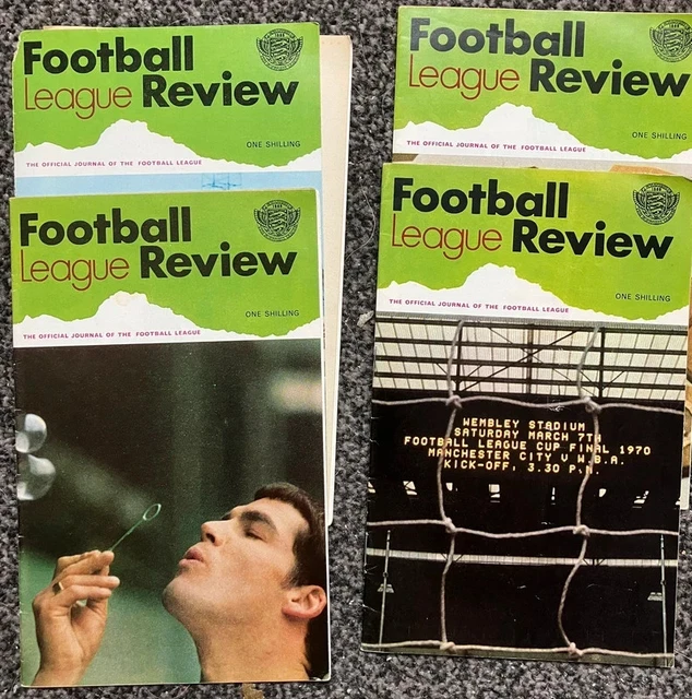 FOOTBALL LEAGUE REVIEW 1969/70 £2.75 - PicClick UK