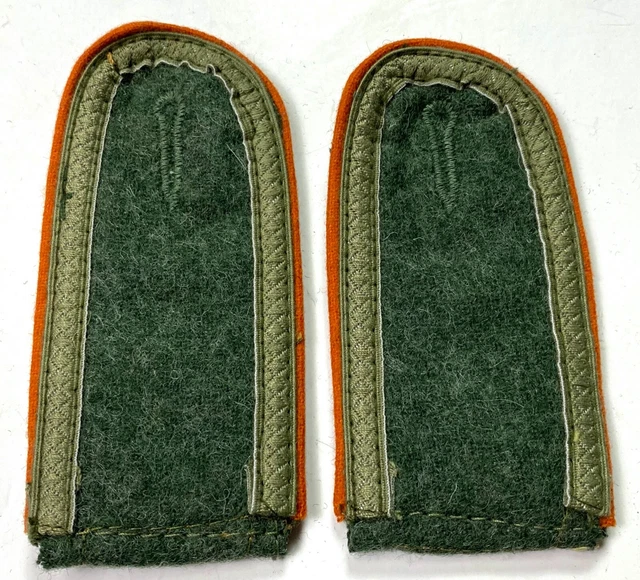 WWII GERMAN HEER Army Field Police Jr. Nco Tunic Shoulder Boards ...