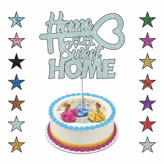 HOUSE WARMING CAKE topper, New home cake topper, Home Sweet Home Cake ...