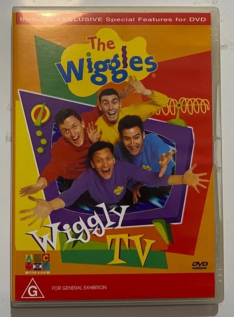 THE WIGGLES WIGGLY TV DVD Vintage 2000 Region 4 PAL Original Cast OG ...