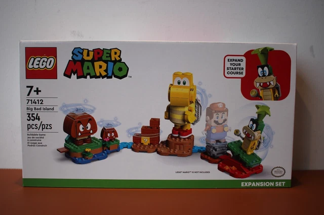 LEGO 71412 SUPER Mario Big Bad Island Extension Set - 354 pièces EUR 34 ...