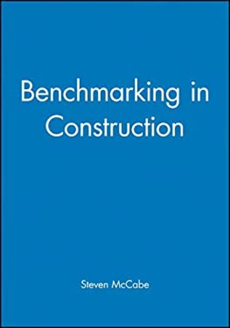 BENCHMARKING EN CONSTRUCTION Livre de Poche Steven Mccabe EUR 5,24 ...