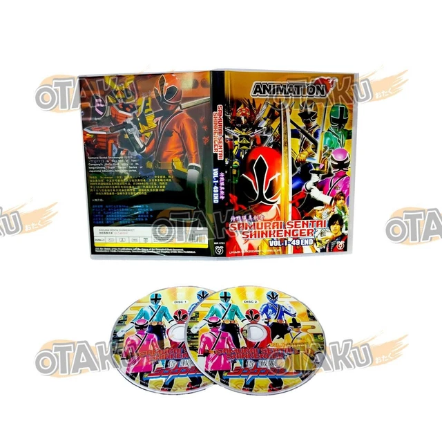 SAMURAI SENTAI SHINKENGER - Anime Tv Series Dvd Box Set (1-49 Eps) Ship ...